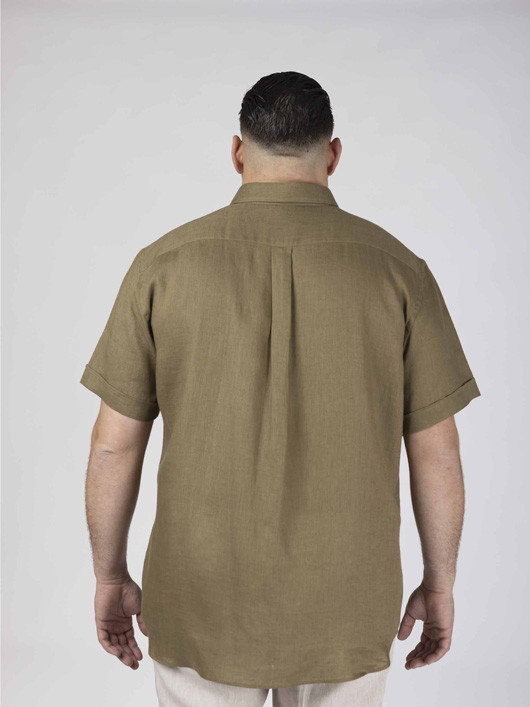Chemisette Zack Lin Kaki Capel Grande Taille kaki homme grande taille ...