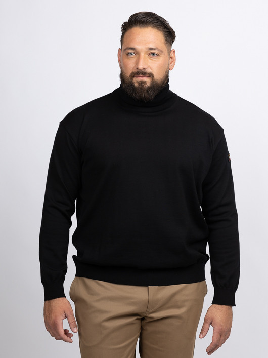 Pull Col Roule Noir Paul&shark Grande Taille homme grande taille ...